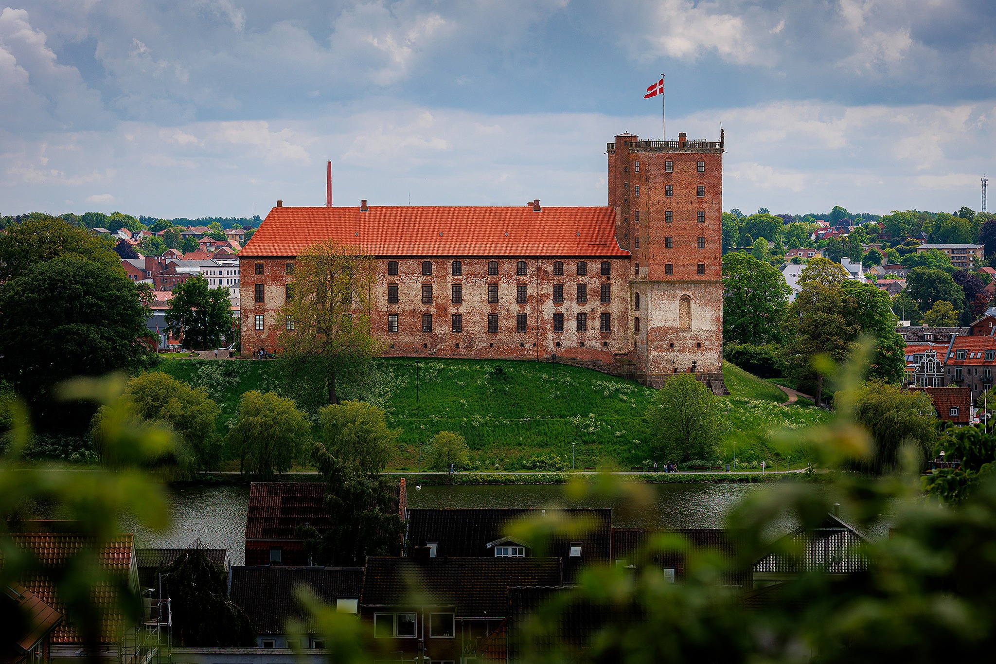 Indgangsbillet til Koldinghus i Kolding